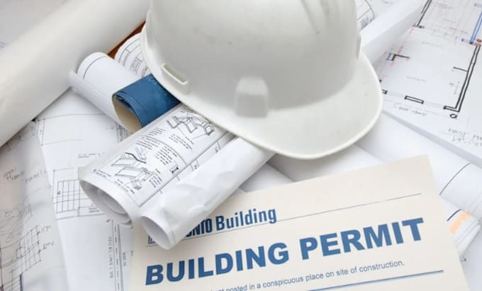 Do certified city permit with chief architect, blueprint and ...