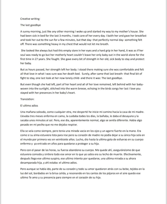 Be your all in one bilingual writer, translator, and editor by Eleina ...