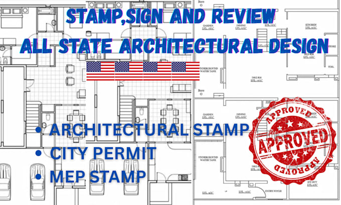 Draw stamp and seal drawings as a licensed civil and structural ...