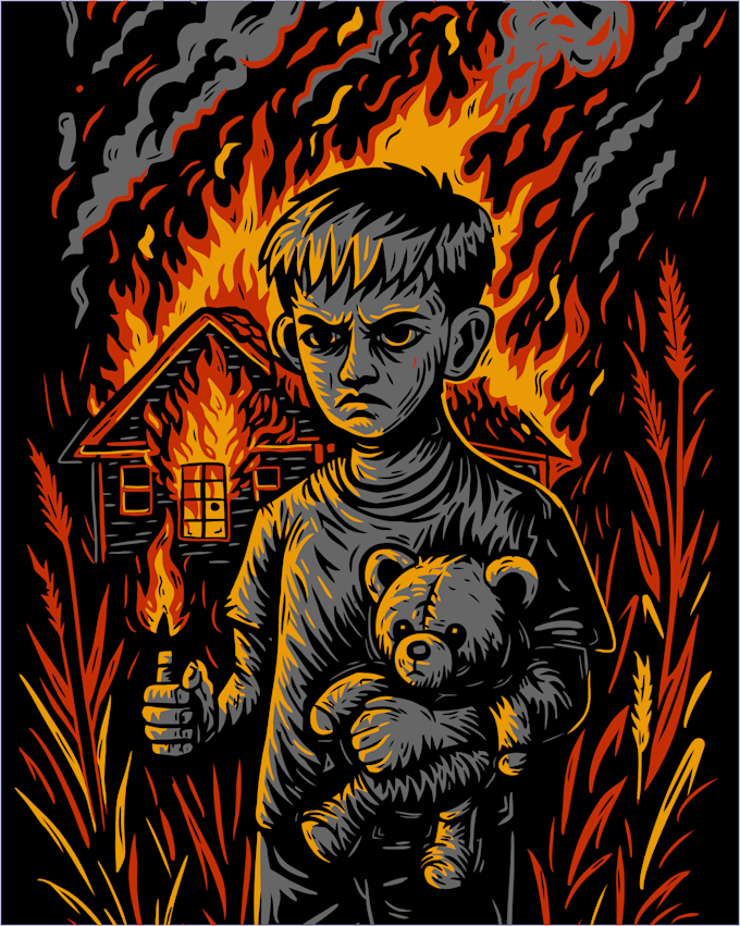 Surreal horror art that tells a story by Chenkso96 | Fiverr