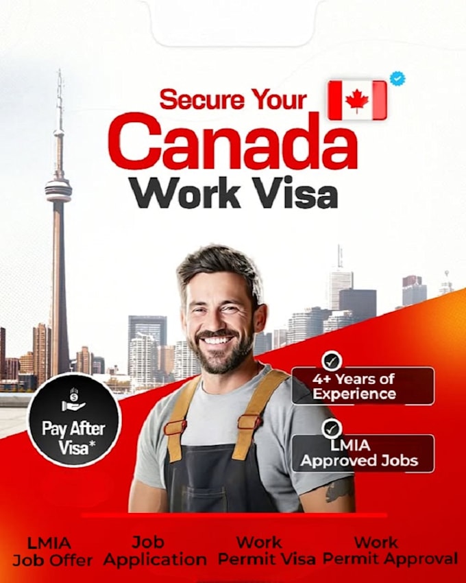 Secure fast lmia application, work permit visa, job offer in canada by Adriancrouch | Fiverr