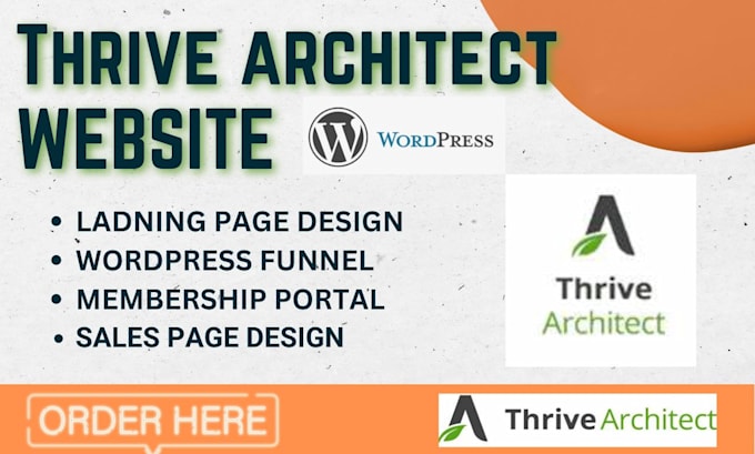 Build thrive apprentice suite thrive theme builder thrive architect landing page by Lamididesign ...