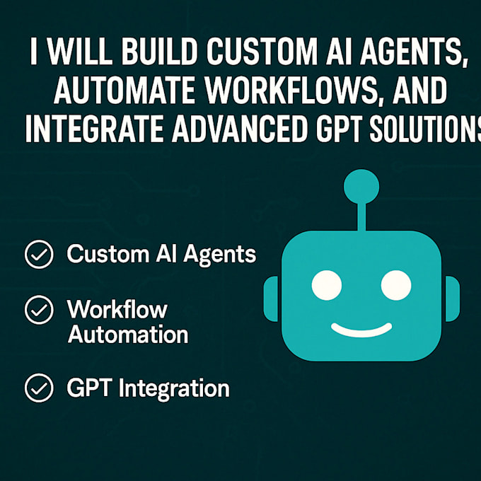 Build custom ai agents, automate workflows, and integrate advanced gpt solution by Vishallindan ...