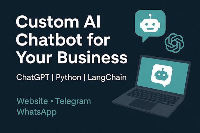 Build an ai automation script or chatbot using python by Saniyah_2002 | Fiverr