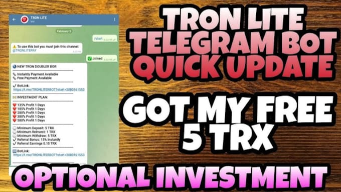 Setup telegram trading bot tron ecosystem trading league xrp trading bot ton bot by ...