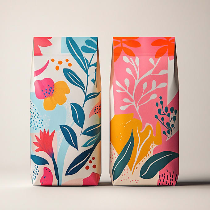 Amazing label design, package and 3d mockup by Niambran | Fiverr