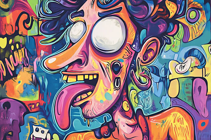 Create custom graffiti art designs murals and wall arts by Zeaoberts ...