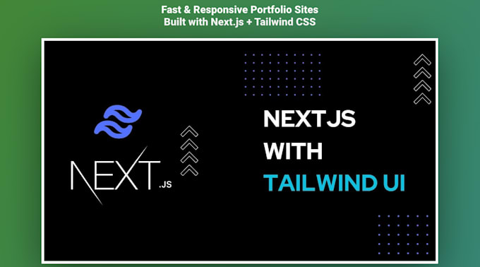 Build a custom portfolio site with nextjs and tailwind by Tutkefka | Fiverr