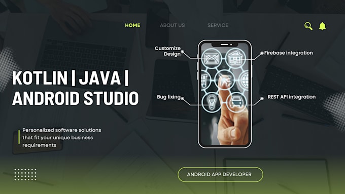 Develop android app projects in kotlin, java, android studio by Christopherkik | Fiverr