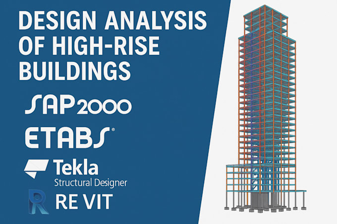 Design analysis of high rise buildings in sap2000 or tekla designer by ...