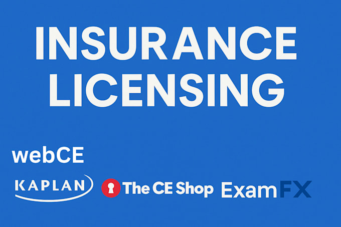 Complete insurance license, and insurance course by Jarkeywan | Fiverr