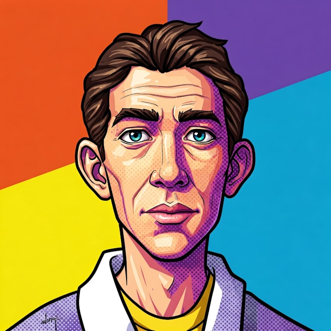 Draw custom pop art portrait your character by Evelos | Fiverr