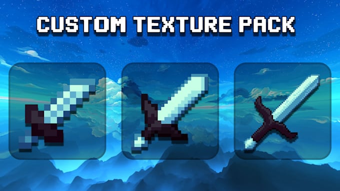 Create your perfect minecraft texture pack by Celdrr | Fiverr