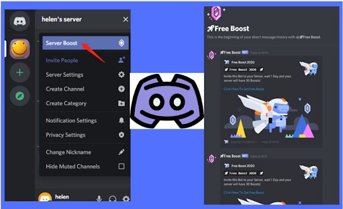 Setup and boost your discord custom server within 1 hour by Sem_aldert ...