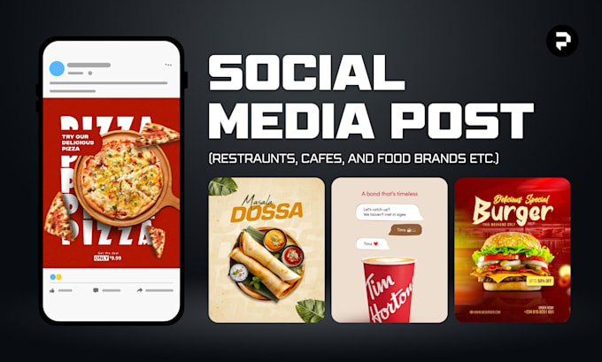Create creative instagram post design for restaurants, cafes, and food ...