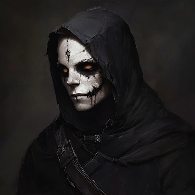 Design an your fantasy horror character illustration arts by Nevenorana ...