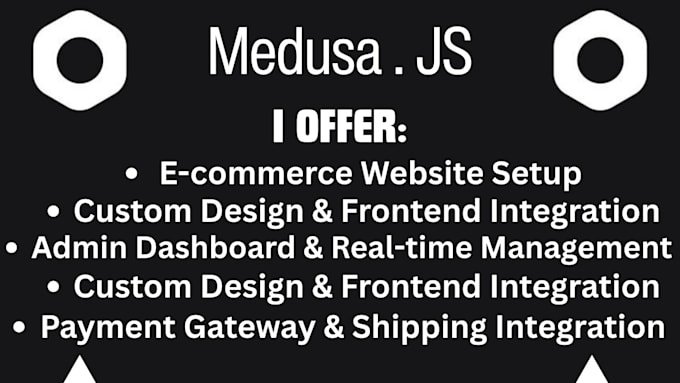 Setup your medusajs ecommerce website, crm admin dashboard sendgrid integration by Ai_expert_99 ...