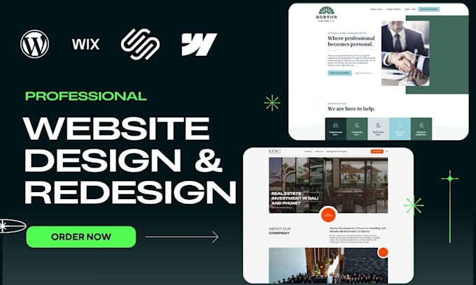 Design or redesign wordpress, wix, squarespace webflow website, figma to webflow by David_tekie ...