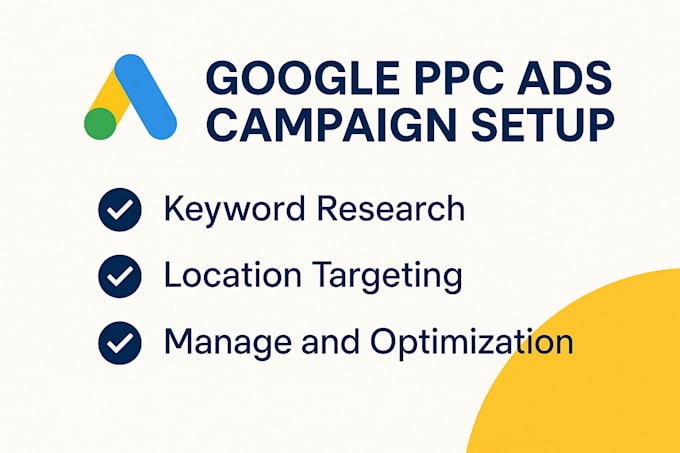 Set up manage and optimize your google ads ppc campaigns by Kawser350 | Fiverr