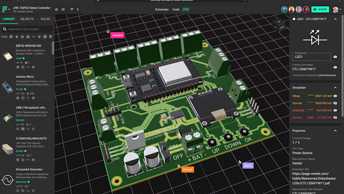 Create pcb design, layout, schematic altium, circuit, eagle, and multilayer pcb by Alfattahu ...