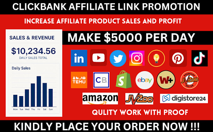 Clickbank affiliate link promotion, affiliate marketing clickbank link ...