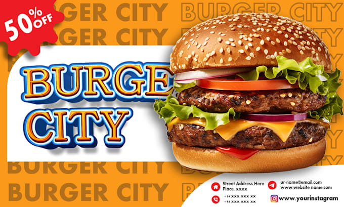 Design modern and eye catching product posters using photoshop and ...