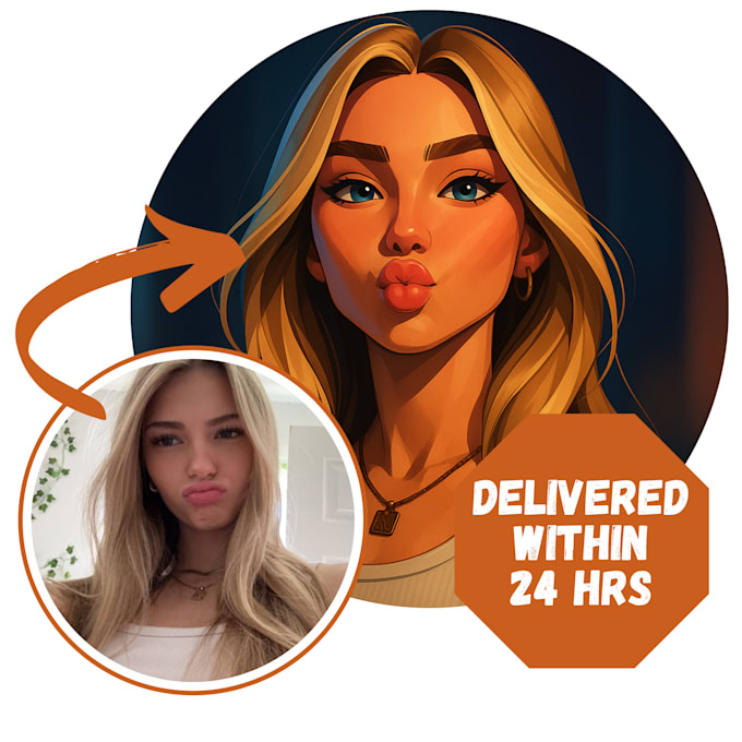 Turn your photo into a unique custom avatar by Jonathan_guenst | Fiverr