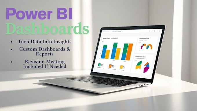 Create professional dashboards and reports in power bi by Smiley_ga | Fiverr
