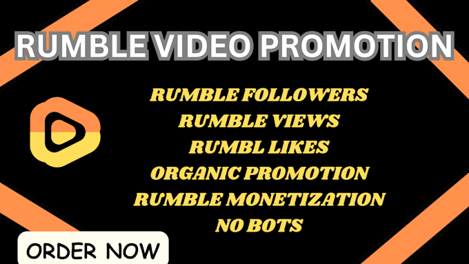 Do rumble video promotion for your channel and increase followers by ...