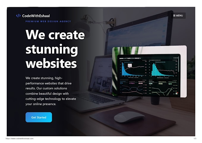 Create Responsive Websites Using Html Css And Javascript By Codecodeeshaal Fiverr