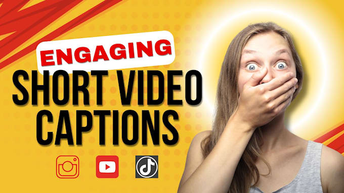 Add engaging captions to your instagram reels by Salekinsourov | Fiverr