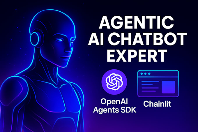 Develop ai chatbots applications, saas apps, and ai powered chatbots by Enabdullahiqbal | Fiverr