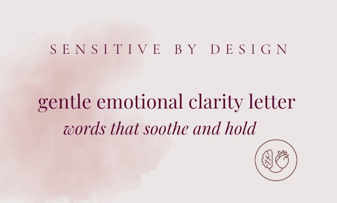 Write you a gentle emotional clarity letter by Kristinaka | Fiverr