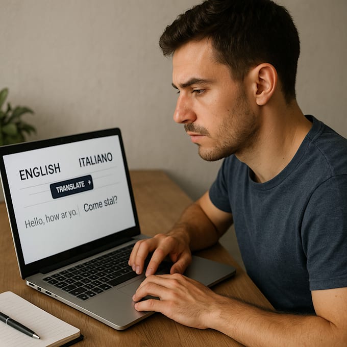 Professional english to italian translator fast and accurate ...