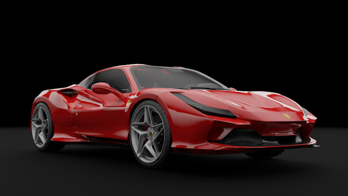 Optimize 3d car model using blender,racing car model,fivem car ...