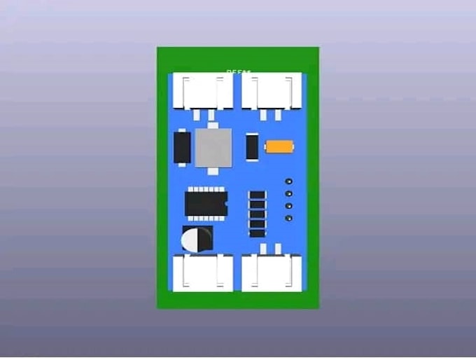 Diseño esquemático de placas de circuito impreso (pcb) para esp32 ...