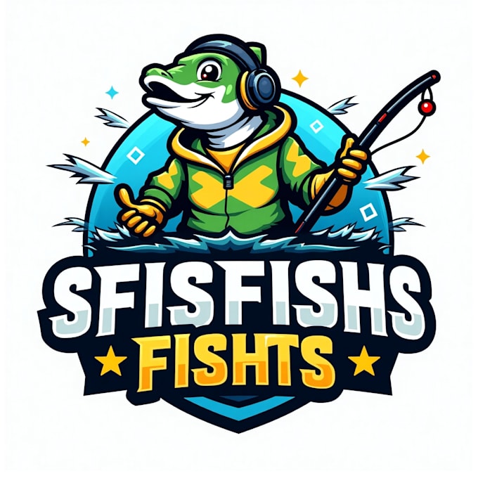 Design high quality esport fishing mascot logo with my fastest delivery ...