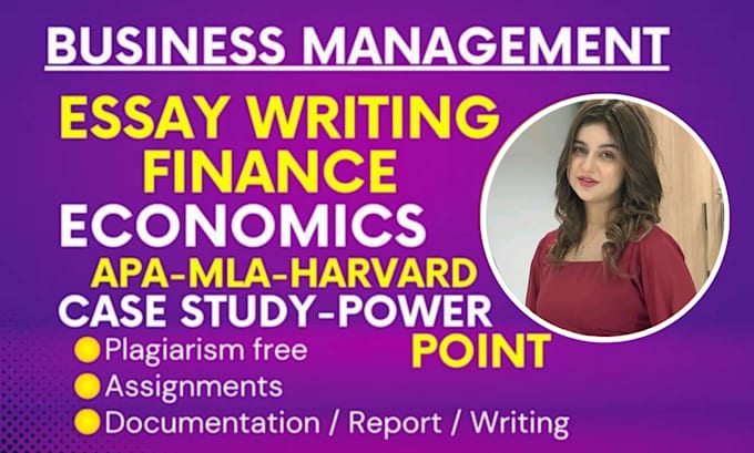 Do business management assigned, economics, strategic plan, marketing,leadership by Zainab_74 ...