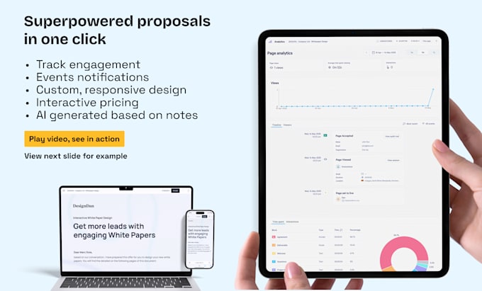 Design and automate professional proposal with prospect analytics rfp ...