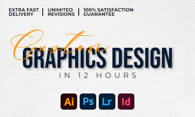 Create custom graphic designs in 12 hours by Anees_design | Fiverr