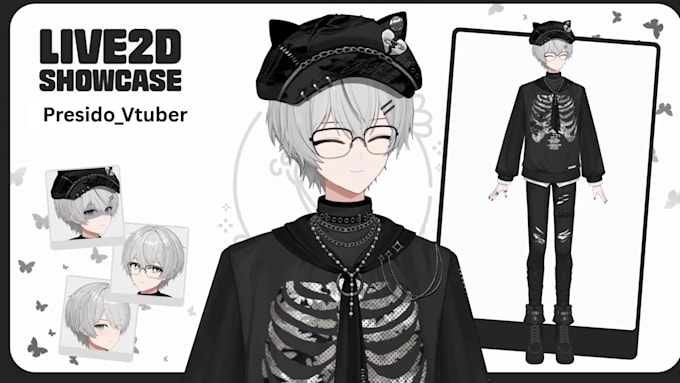 Do 2d vtuber, live 2d, pro live 2d character, vtuber rigging, vtuber ...