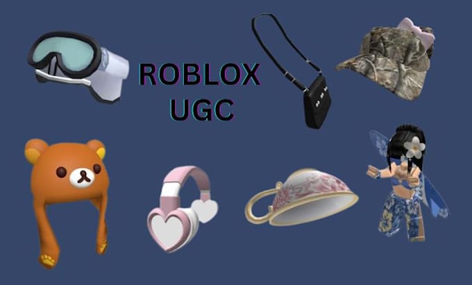 Create roblox ugc accessories, weapons, gears and characters by Loretty ...