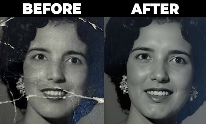 Restore and upscale your old damaged photo to 4k perfection by ...