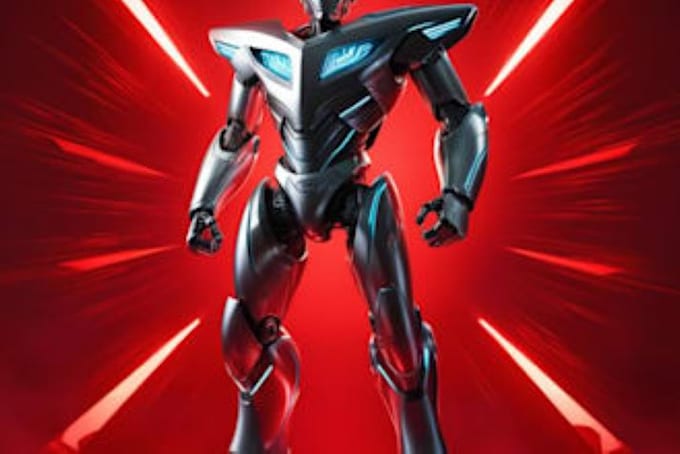 Draw any type of robot, cyborg, armor or mecha in line art by ...