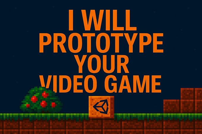 Build a fast, playable game prototype in unity by Amaro_blest | Fiverr