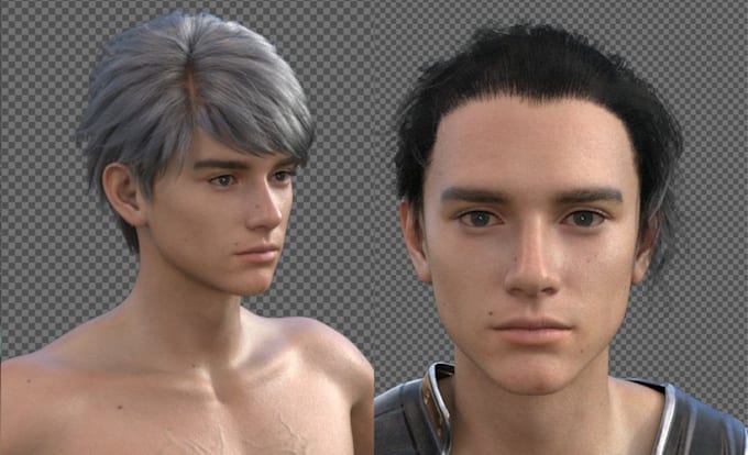 Create 3d realistic metahuman game character model xgen design ue5 daz 3d maya by Team_kenny001 ...