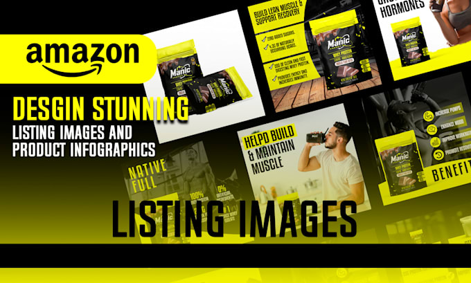 Design stunning amazon listing images and product infographics by ...