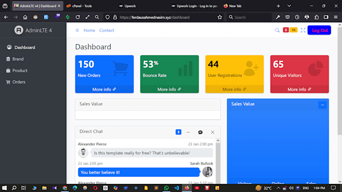 Build and maintain a professional php laravel website by Ferdausahmed25 ...