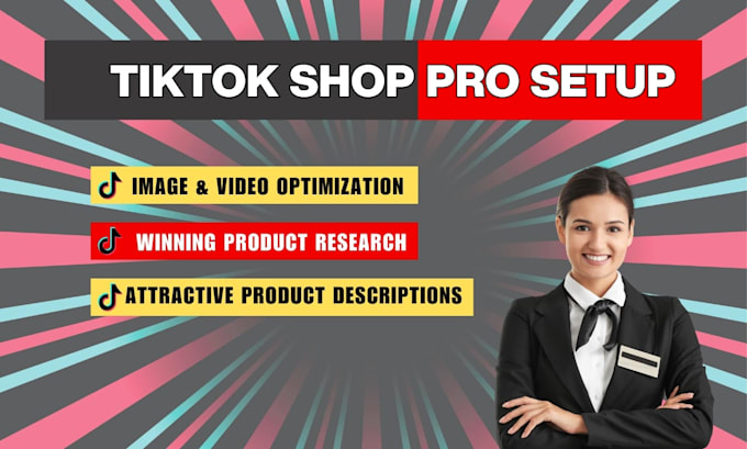 Create and setup tik tok shop, manage dropshipping tik tok shop by ...