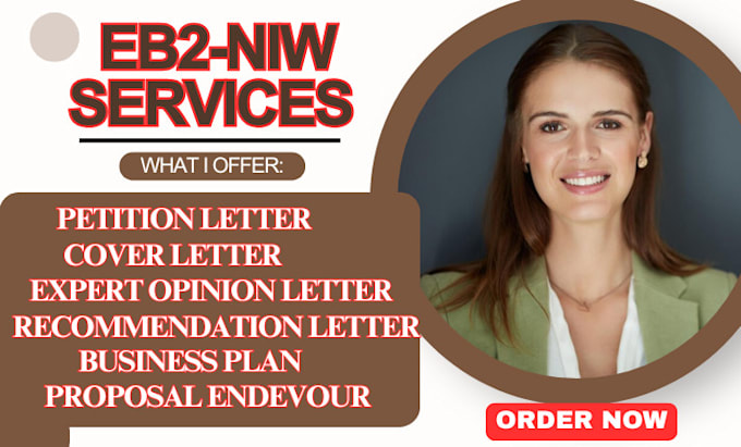 Prepare your full eb2 niw petition, cover letters, and legal documents ...